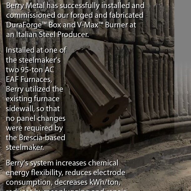 Berry Metal Company – Advanced Iron & Steelmaking Technologies